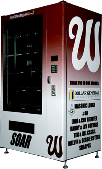Design Gallery | Inchy's Book Vending Machine™