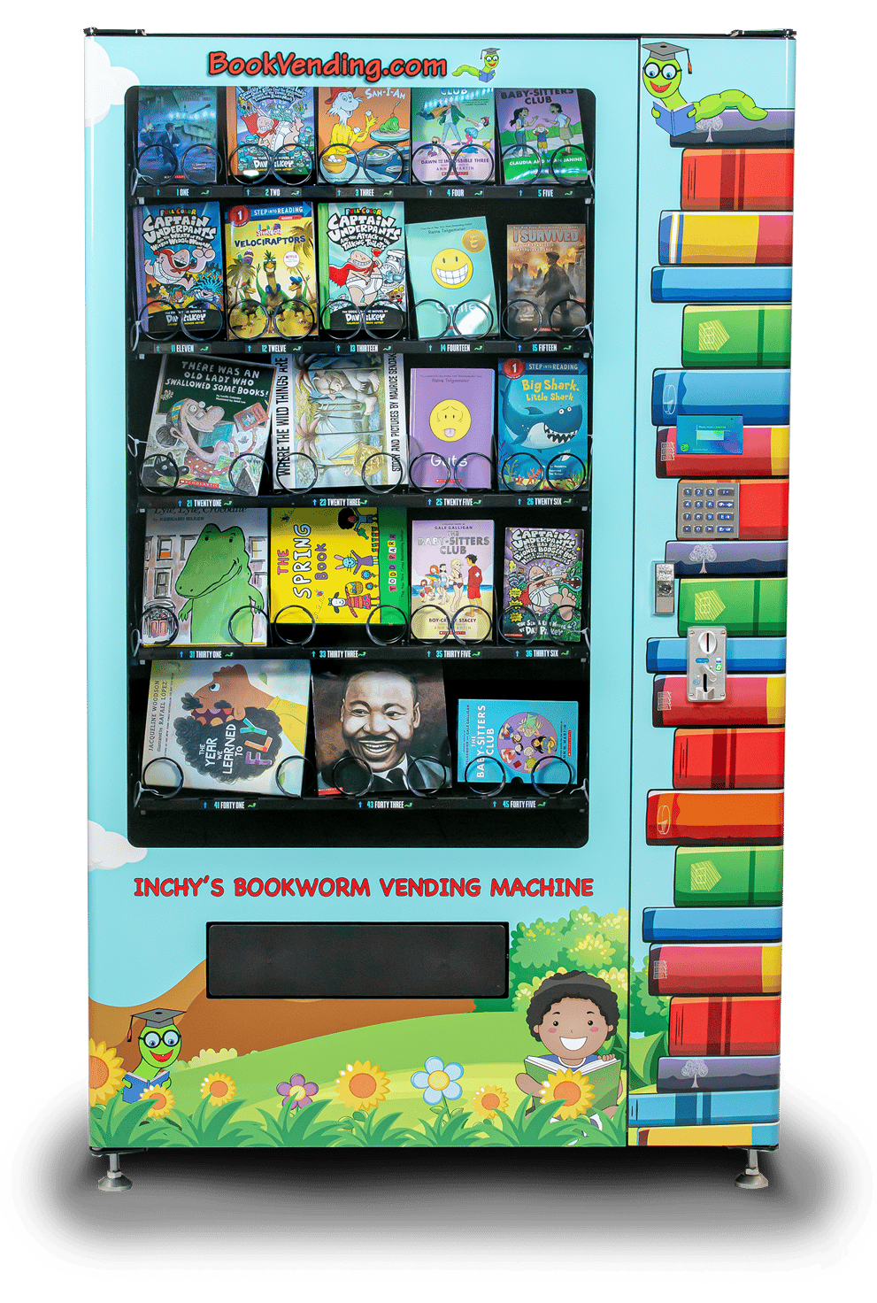 Inchy's Book Vending Machine™