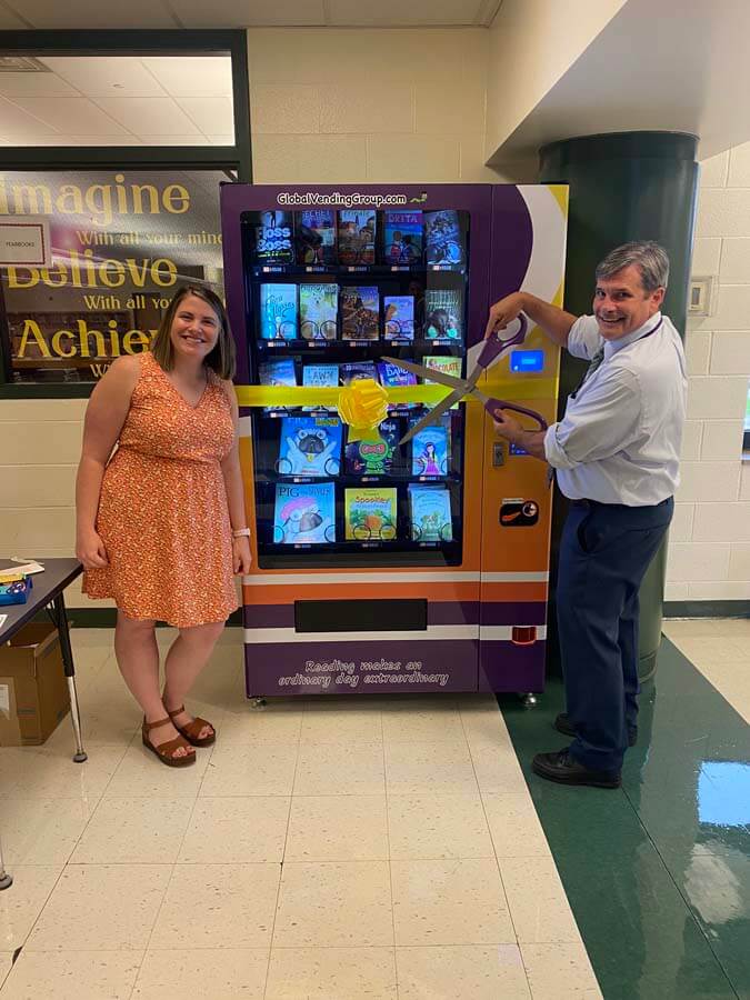 Ribbon Cutting Ceremony | Inchy's Book Vending Machine™